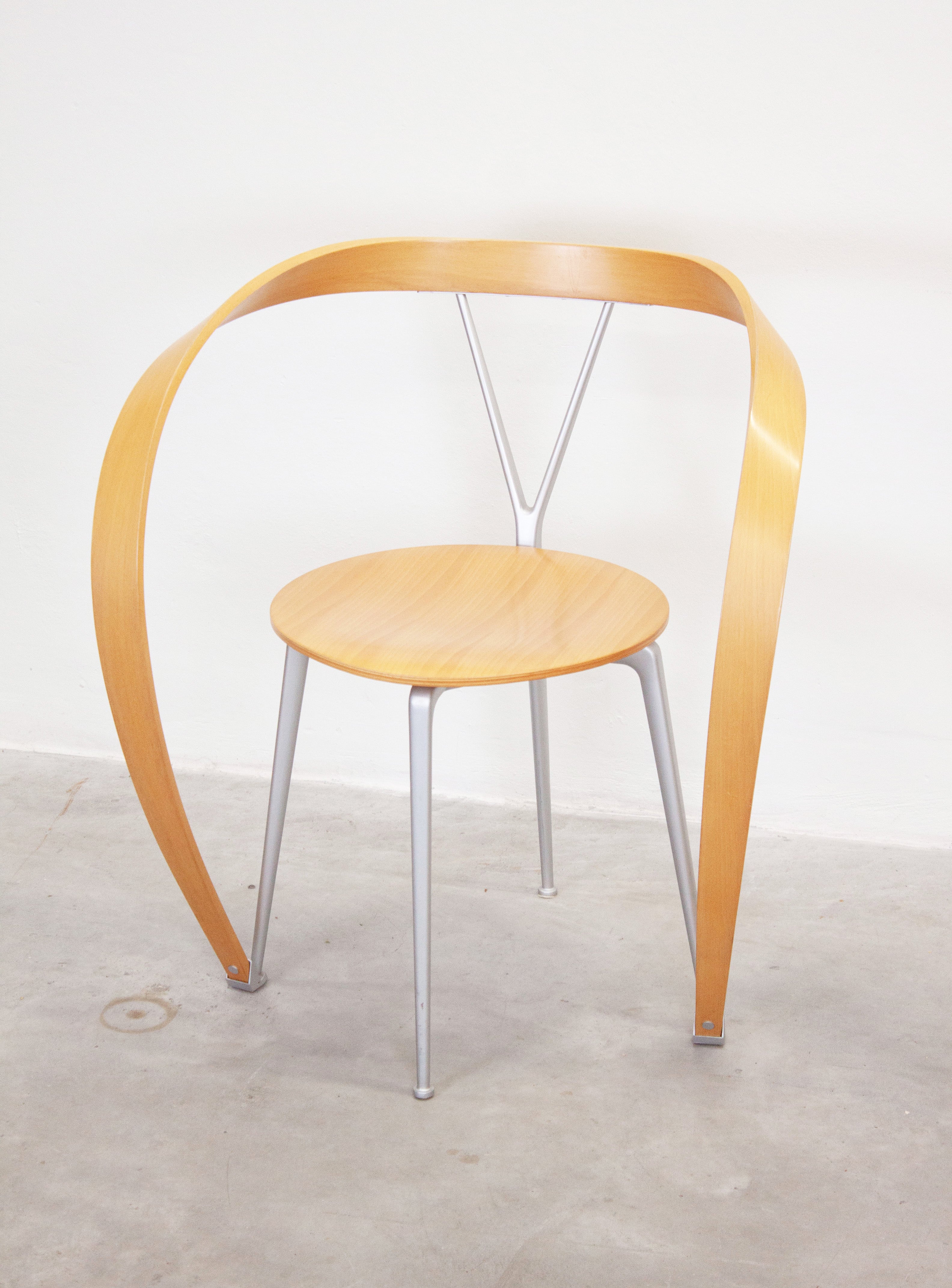 Cassina Revers Chair by Andrea Branzi (Beech) – JUKI AMSTERDAM