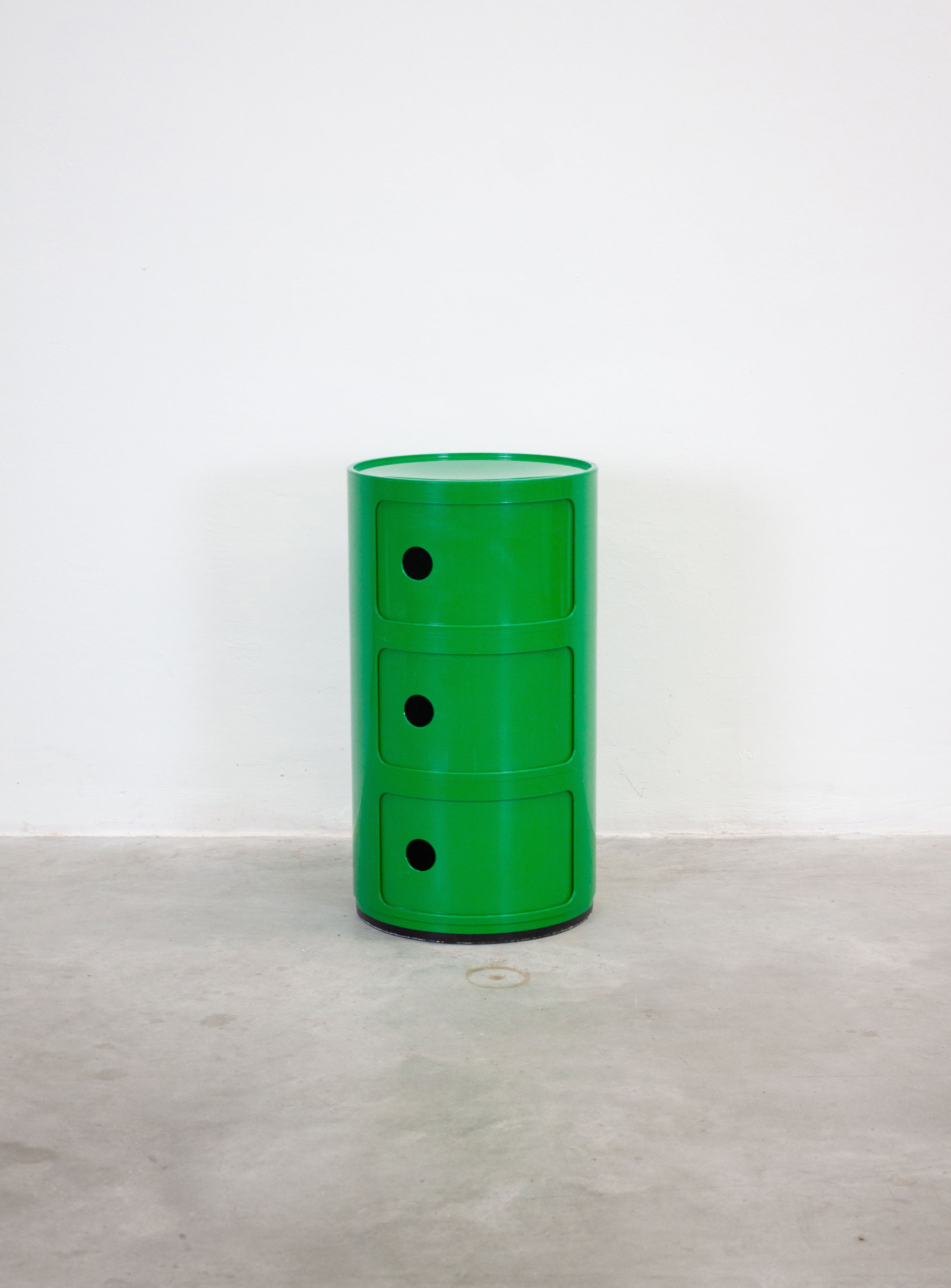 Kartell Componibili Container or Nightstand by Anna Castelli (Green ...